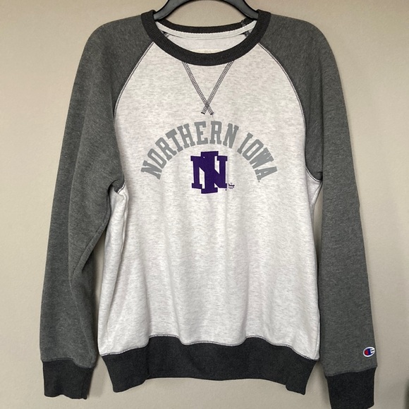 Champion | Tops | University Of Northern Iowa Crew Neck Sweatshirt ...